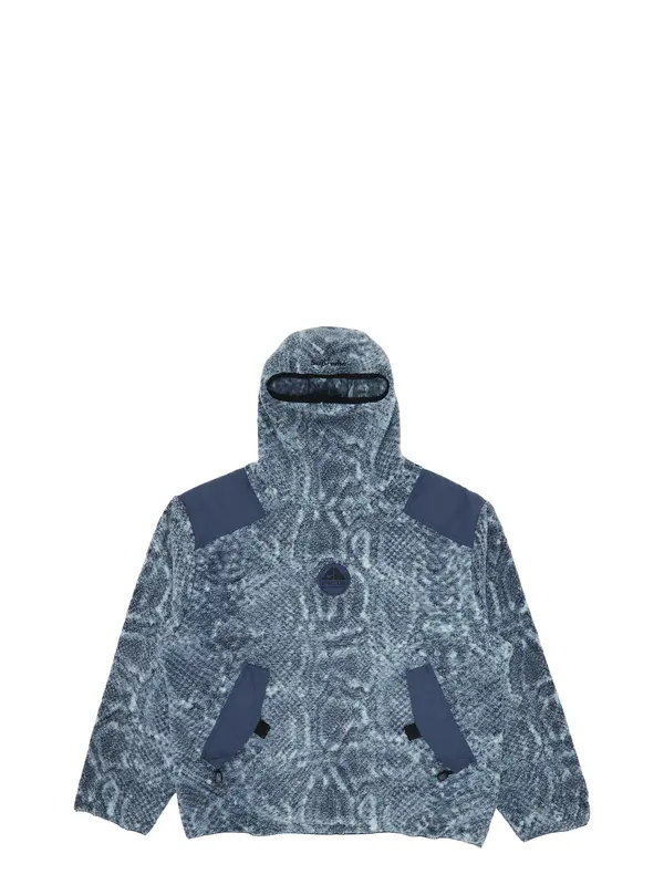 Supreme X Nike Acg Fleece Pullover 'mint Snakeskin - Blue