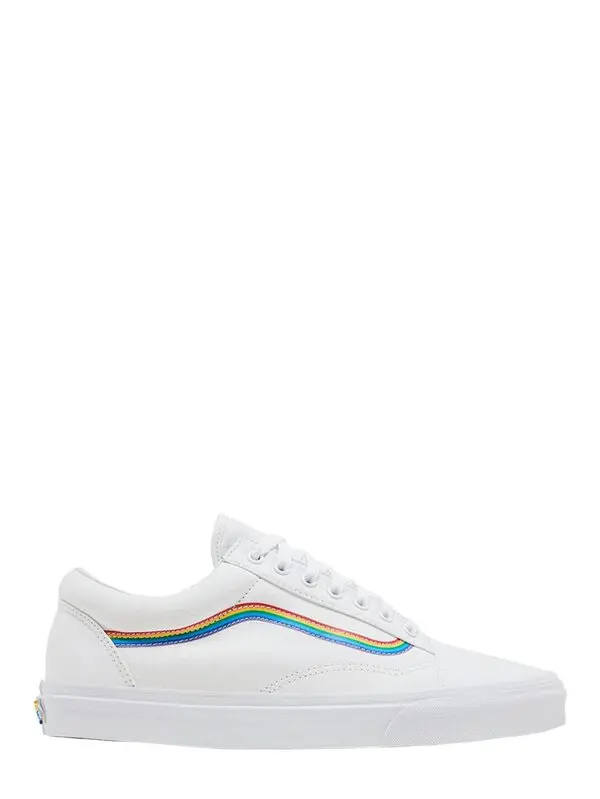 VANS Old Skool 'rainbow' Sneaker - White