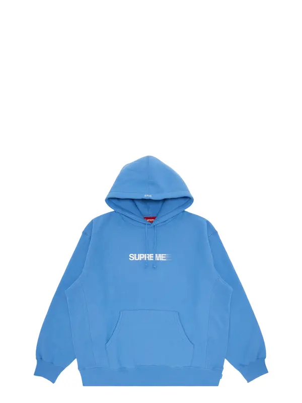 Supreme Motion Logo Hooded Sweatshirt - Blue