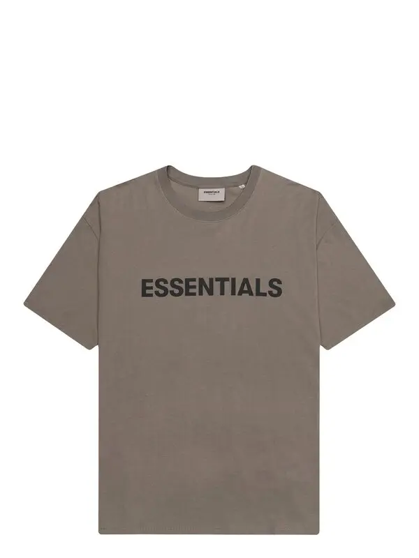 Fear Of God Logo T-shirt 'taupe - Brown