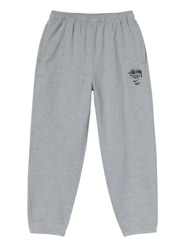 Nike X Stussy Nrg Zr Fleece Pant 'dark Heather - Grey