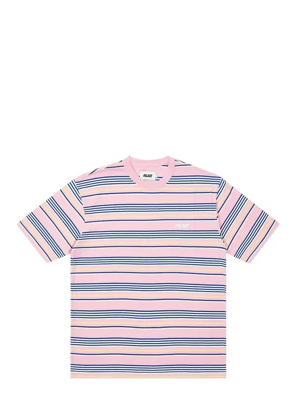 PALACE Striped T-shirt - Pink