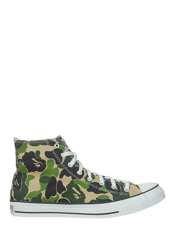 BAPE Bapesta High 'abc Camo - Green