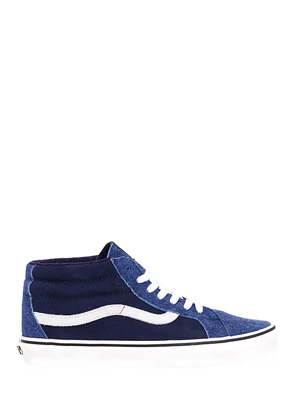 VANS Sk8-mid Reissue Hairy Suede Mix - Blue