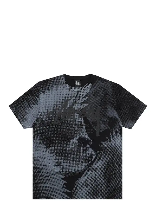 StÜssy Punk Heads Tee - Black