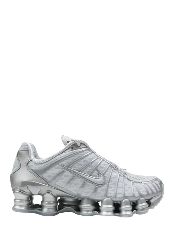 Nike Shox Tl 'chrome' Sneakers - Silver