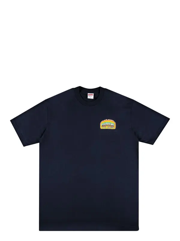 Supreme Chrome Tee 'navy - Blue