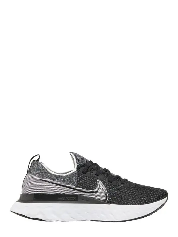 Nike React Infinity Run Flyknit Sneakers - Black