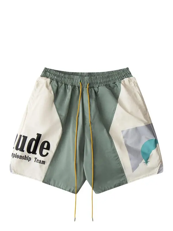 Rhude Senna Flight Short - Brown
