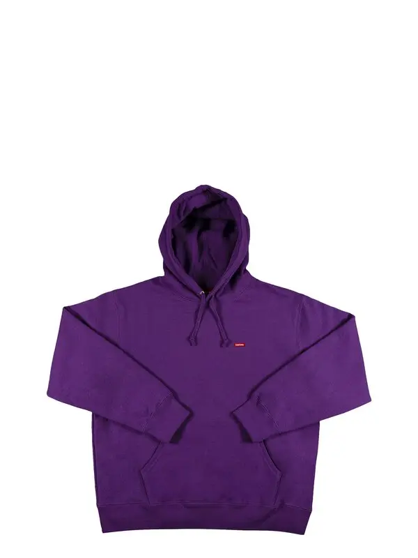 Supreme Small Box Hooded Sweatshirt - Purple