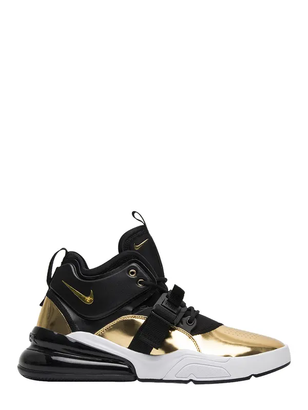 Nike Force 270 High Top Sneakers - Gold