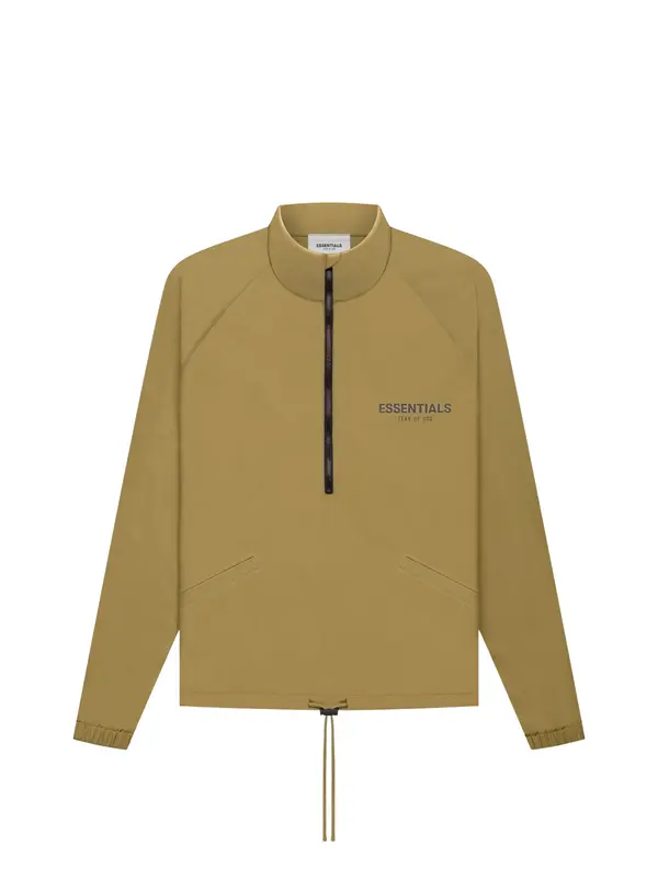 Fear Of God Half Zip Track Jacket 'amber - Yellow