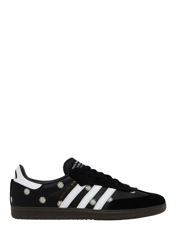 Adidas Atmos X Face X Samba Og Sneakers - Black