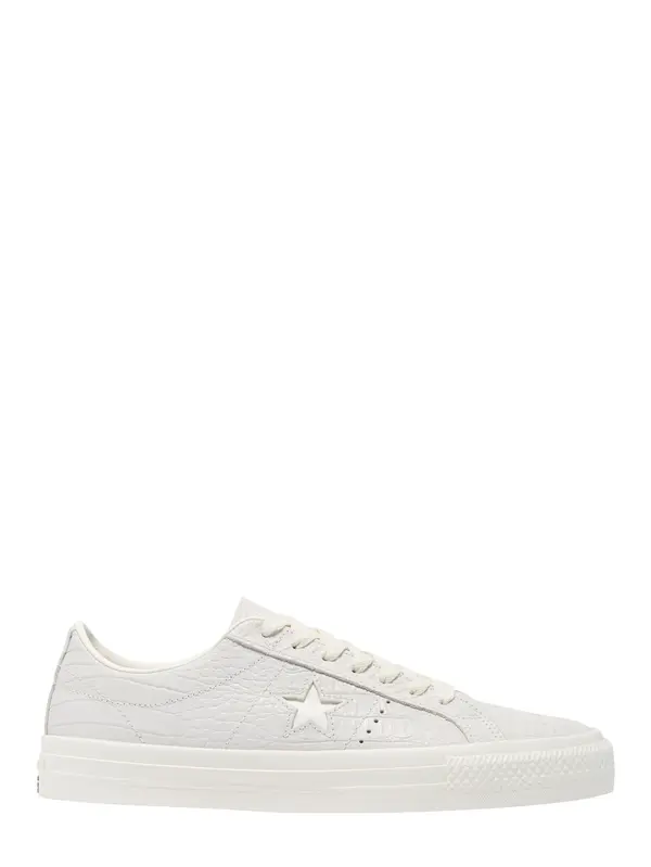 CONVERSE One Star Pro Low 'croc Emboss' Sneakers - White