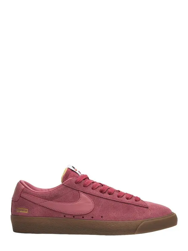 Nike Supreme X Sb Blazer Low Gt 'desert Bloom' Sneakers - Pink