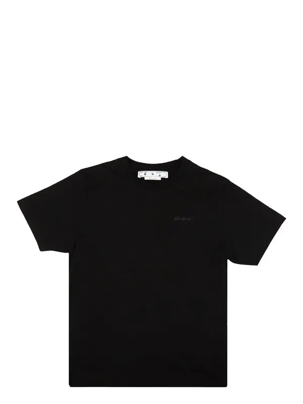 Off-White Diag Tab Slim Short-sleeve Tee - Black
