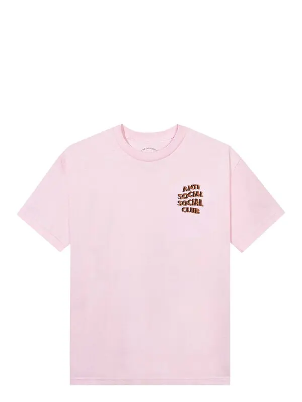 ANTI SOCIAL SOCIAL CLUB White Picket Fence Tee - Pink