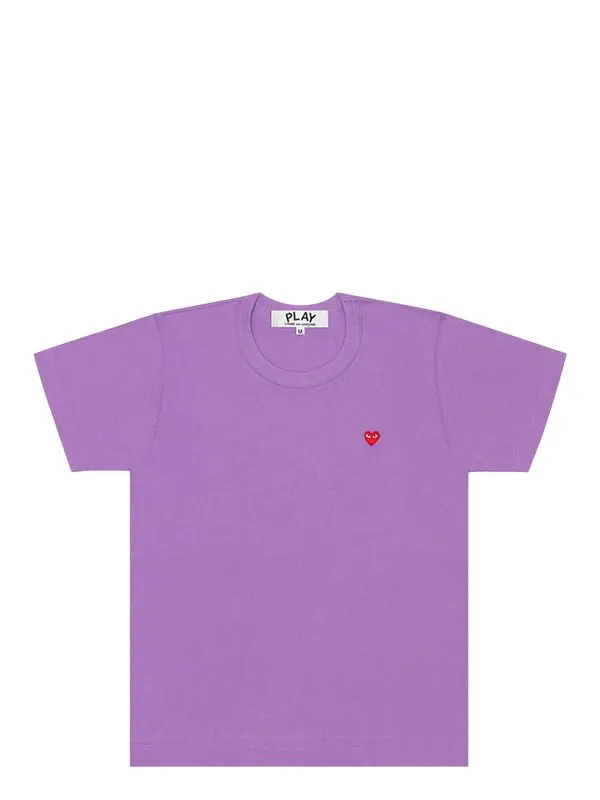 Play Comme Des Garcon Small Heart T-shirt - Purple
