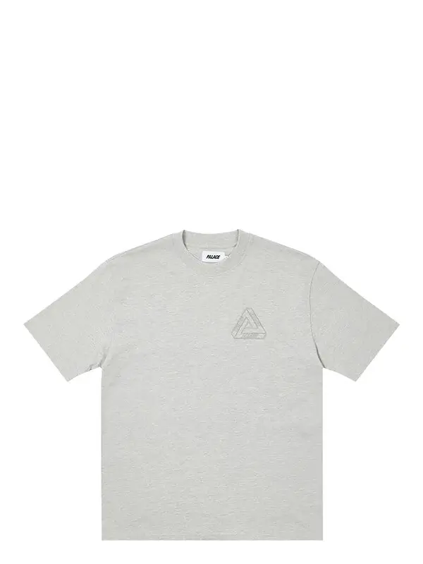 PALACE Tri-ferg Embossed T-shirt - Grey