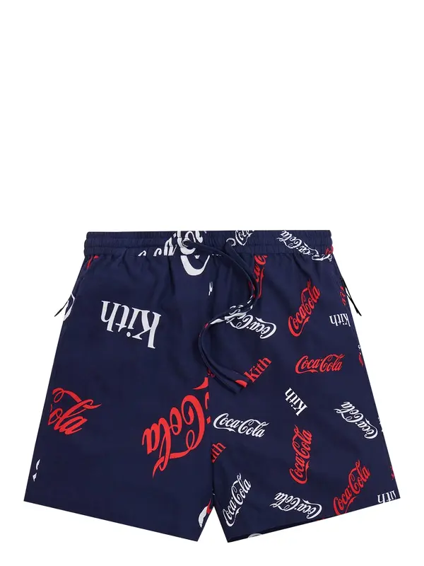 Kith X Coca-cola Printed Shorts - Blue