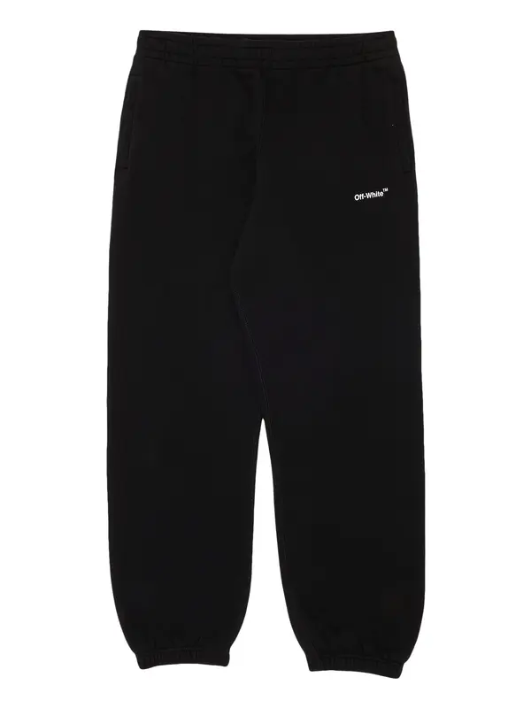 Off-White Caravag Diag Slim Sweatpant /white - Black