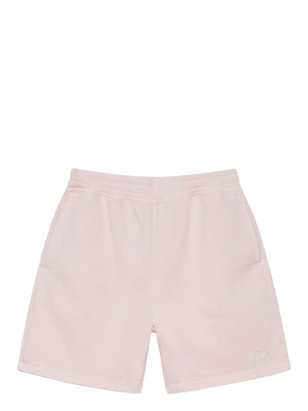 StÜssy Logo Sweat Short - Pink