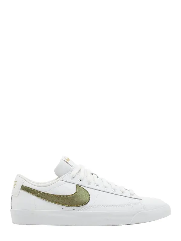 Nike Blazer Low Premium Sneakers - Gold