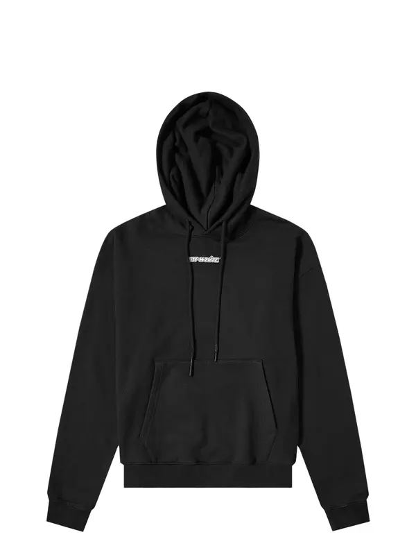 Off-White Marker Over Hoodie - Black