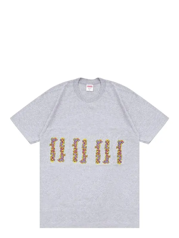 Supreme Gonz Logo Tee 'heather - Grey