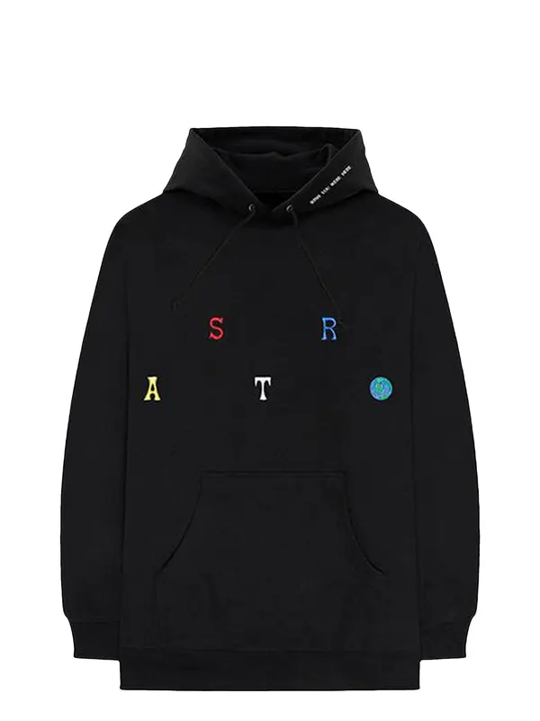 CACTUS JACK BY TRAVIS SCOTT Astroworld Festival Hoodie - Black