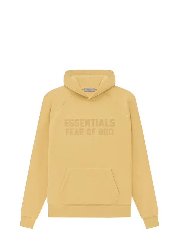 Fear Of God Fleece Hoodie - Yellow