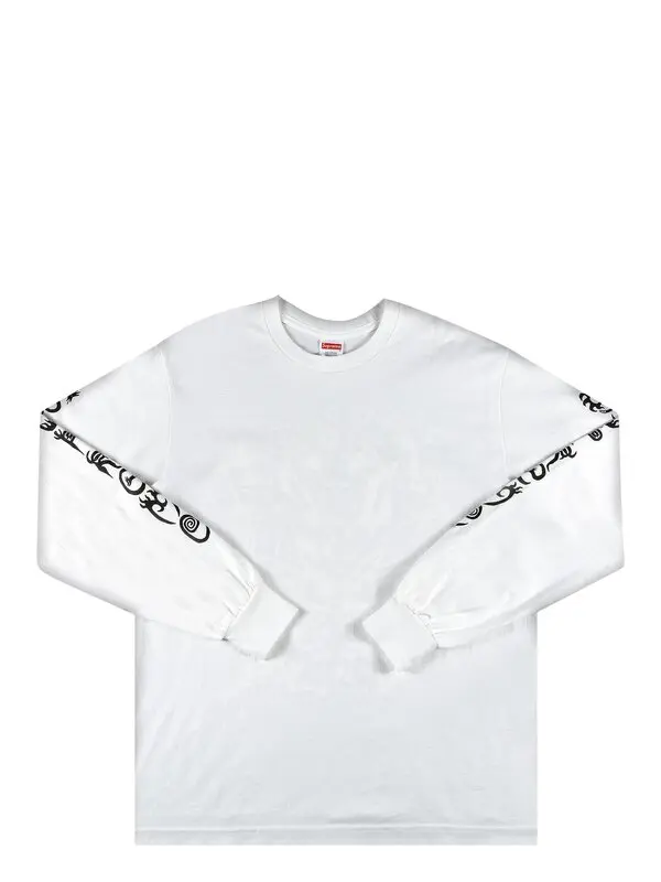 Supreme Clayton Patterson Long-sleeve Tee - White