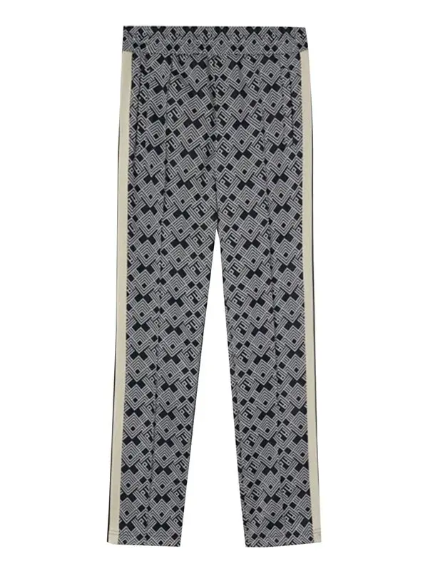 Palm Angels Pa Jacquard Track Pants - Blue