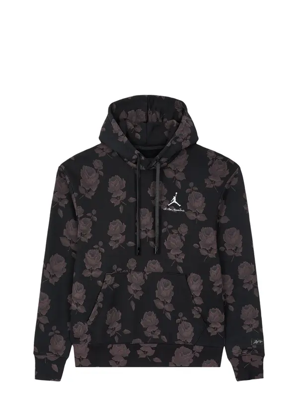 JORDAN X A Ma Maniére Printed Fleece Hoodie - Black