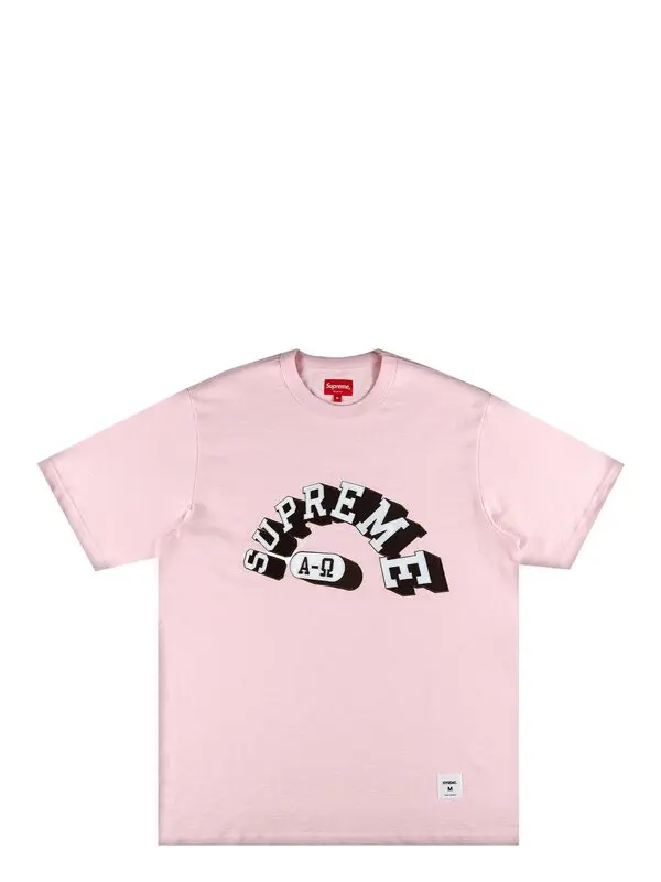 Supreme Alpha Omega Short-sleeve Top 'dusty - Pink
