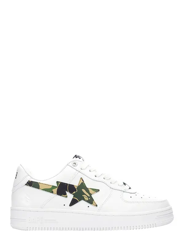 BAPE Wmns Bapesta 'abc Camo Green' 2022 - White