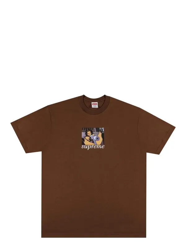 Supreme Aeon Flux Gun Tee - Brown