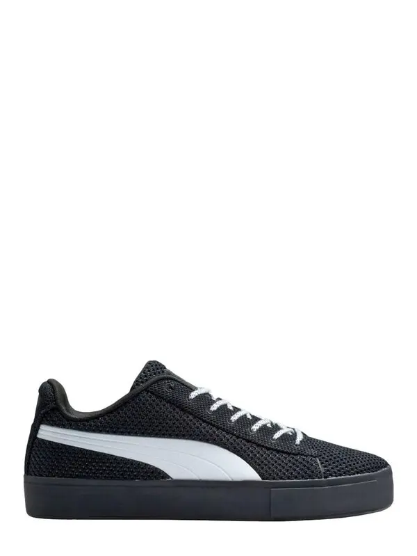PUMA Daily Paper X Court Platform Knit Sneakers - Black
