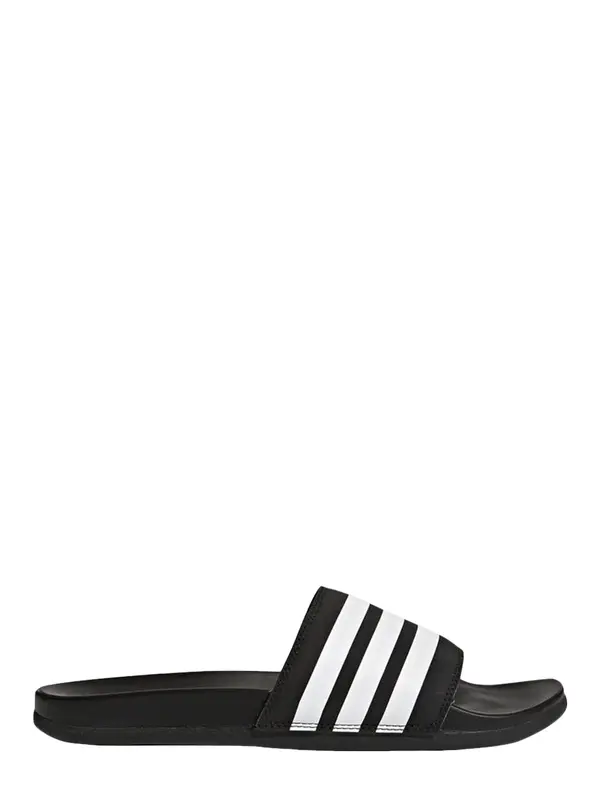 Adidas Adilette Cloudfoam Plus Slides - Black