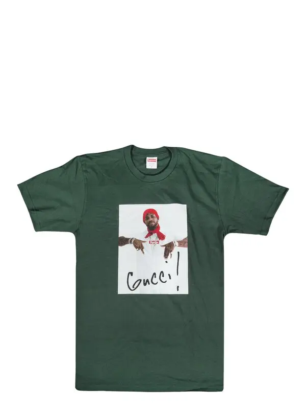 Supreme Gucci Mane T-shirt - Green