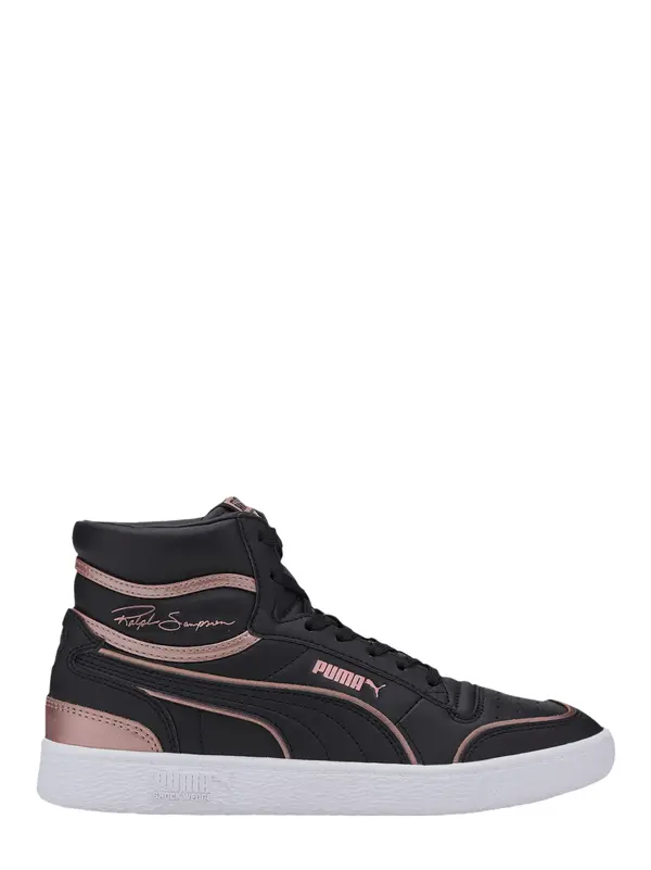 PUMA Ralph Sampson Mid Top Sneakers - Black