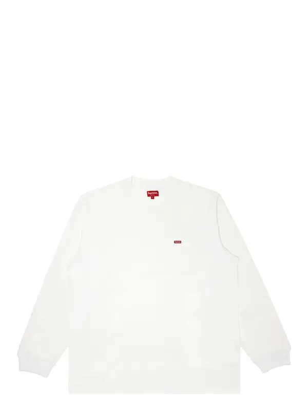 Supreme Small Box Long-sleeve Tee - White