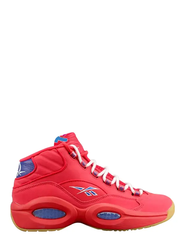 REEBOK Question Mid 'packer Shoes' Sneakers - Red