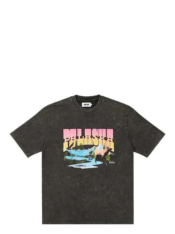PALACE Palaska Dye T-shirt - Black