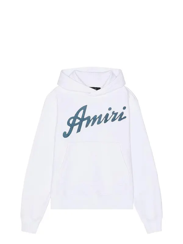 Amiri Printed Hoodie - White