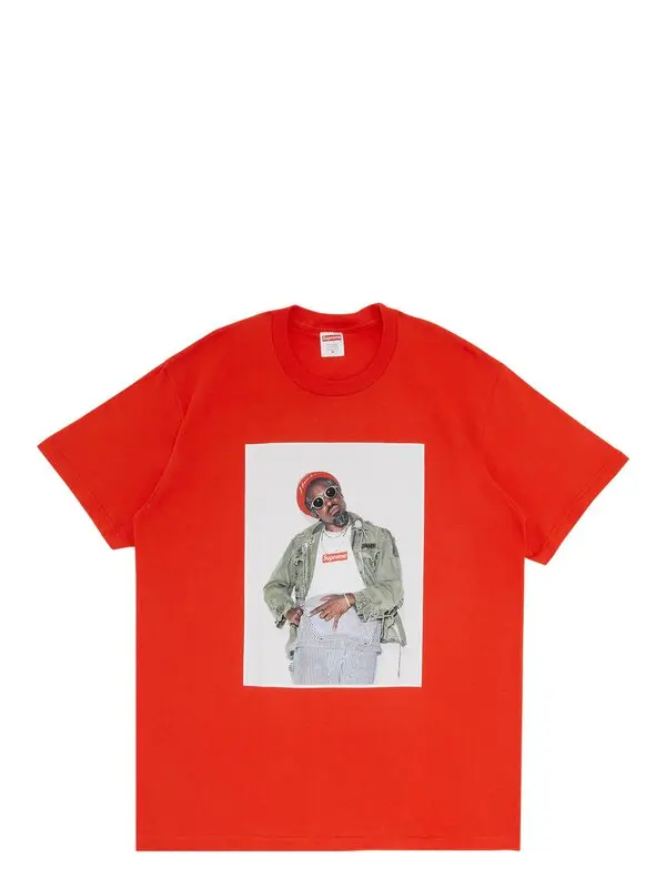 Supreme André 3000 Tee 'tomato - Red