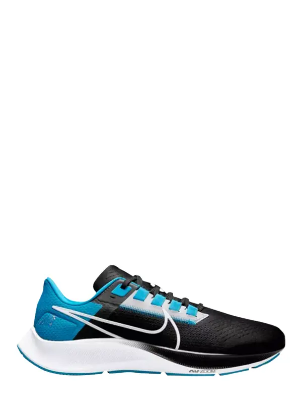 Nike Nfl X Air Zoom Pegasus 38 ‘carolina Panthers - Black