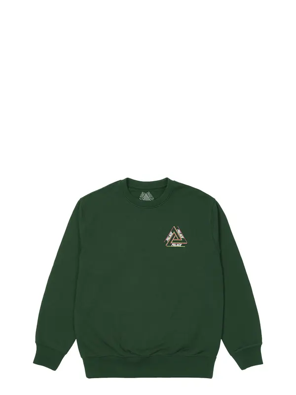 PALACE Tri-ferg Crewneck - Green