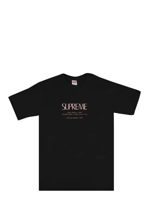 Supreme Anno Domini Tee - Black