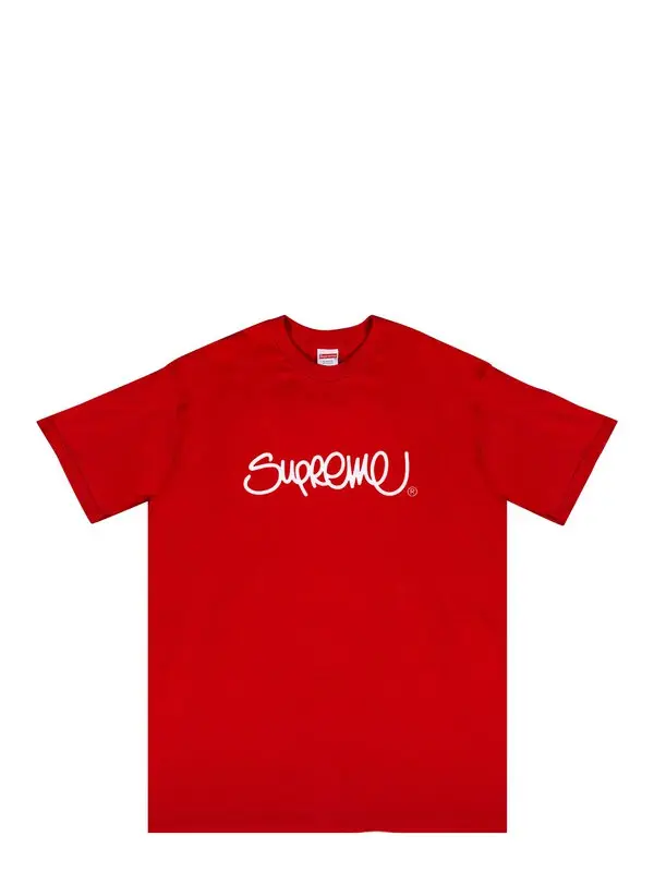 Supreme Handstyle Tee - Red